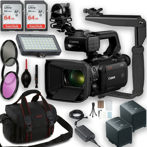 Canon XA75 UHD 4K30 Camcorder with Dual-Pixel Autofocus with LED Video ...