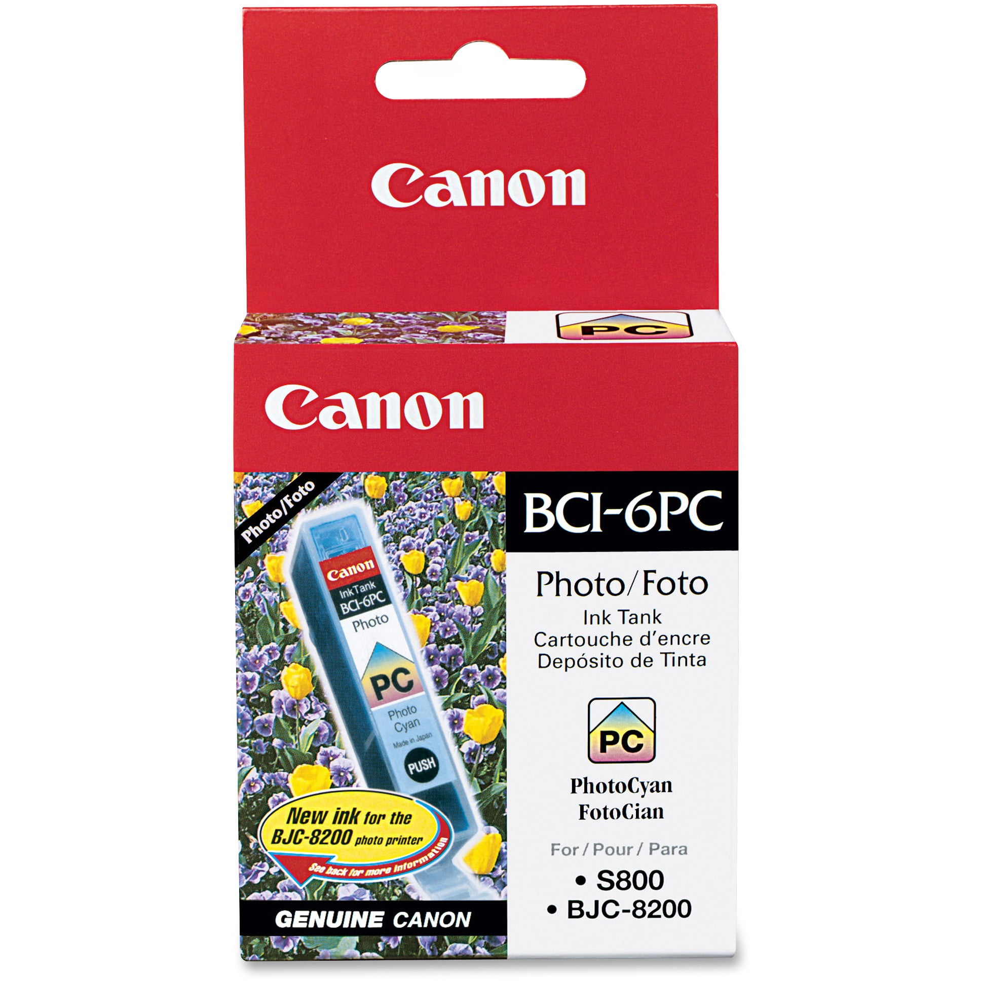 Canon bjc-8200 bci6 photo cyan - Walmart.com
