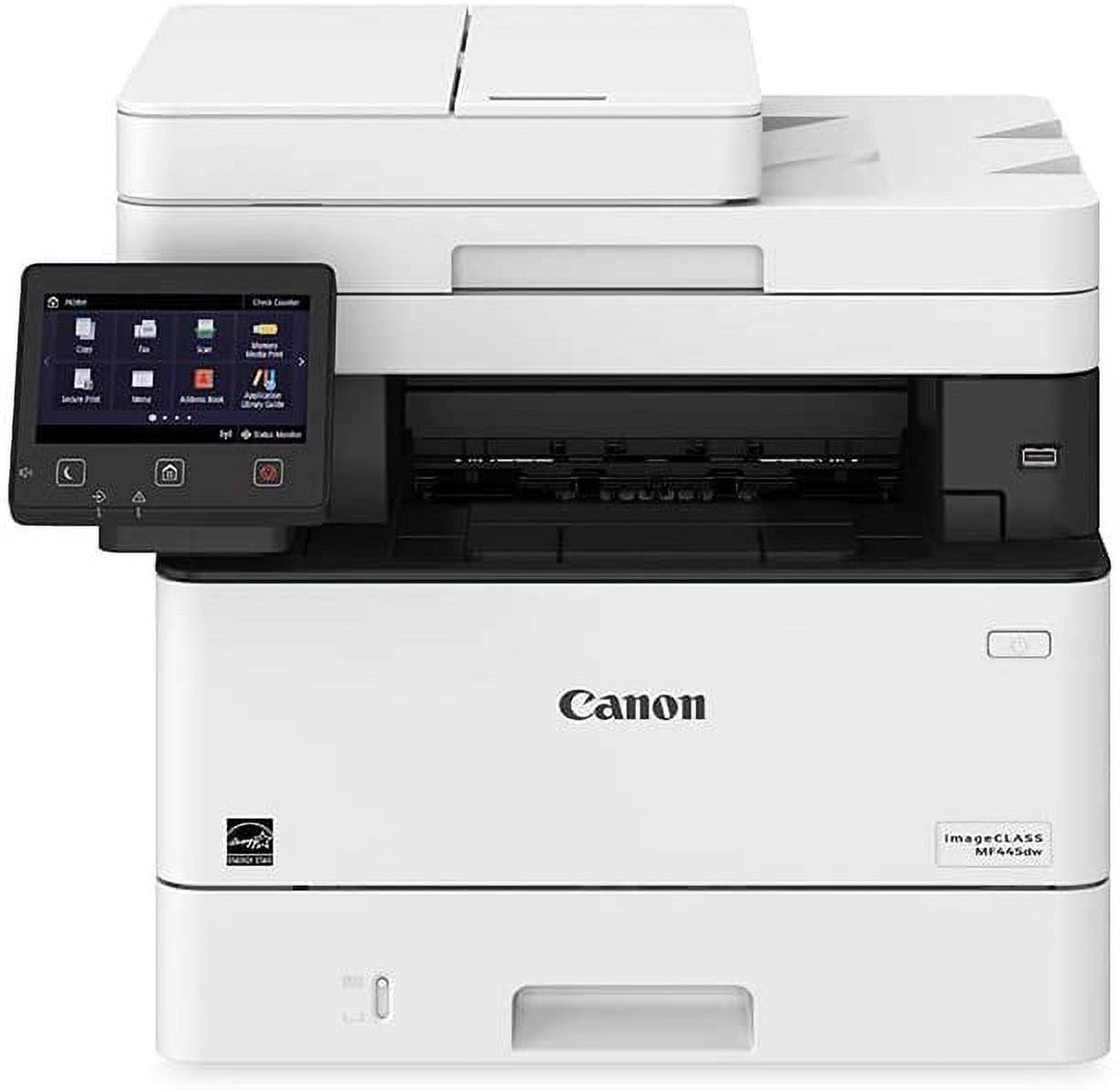 Canon - imageCLASS MF445DW Wireless Black-and-White All-In-One Laser ...