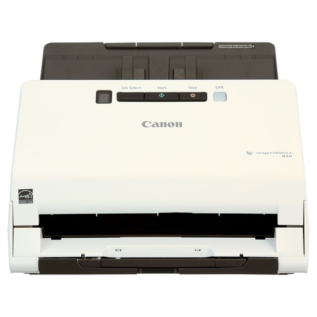 Canon imageFORMULA R40 Office Document Scanner with Feeder, White ...