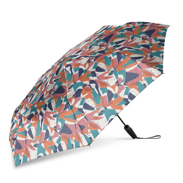 Canopi by ShedRain Sun+Rain Auto Open Auto Close 43" UPF 50+ Printed ...