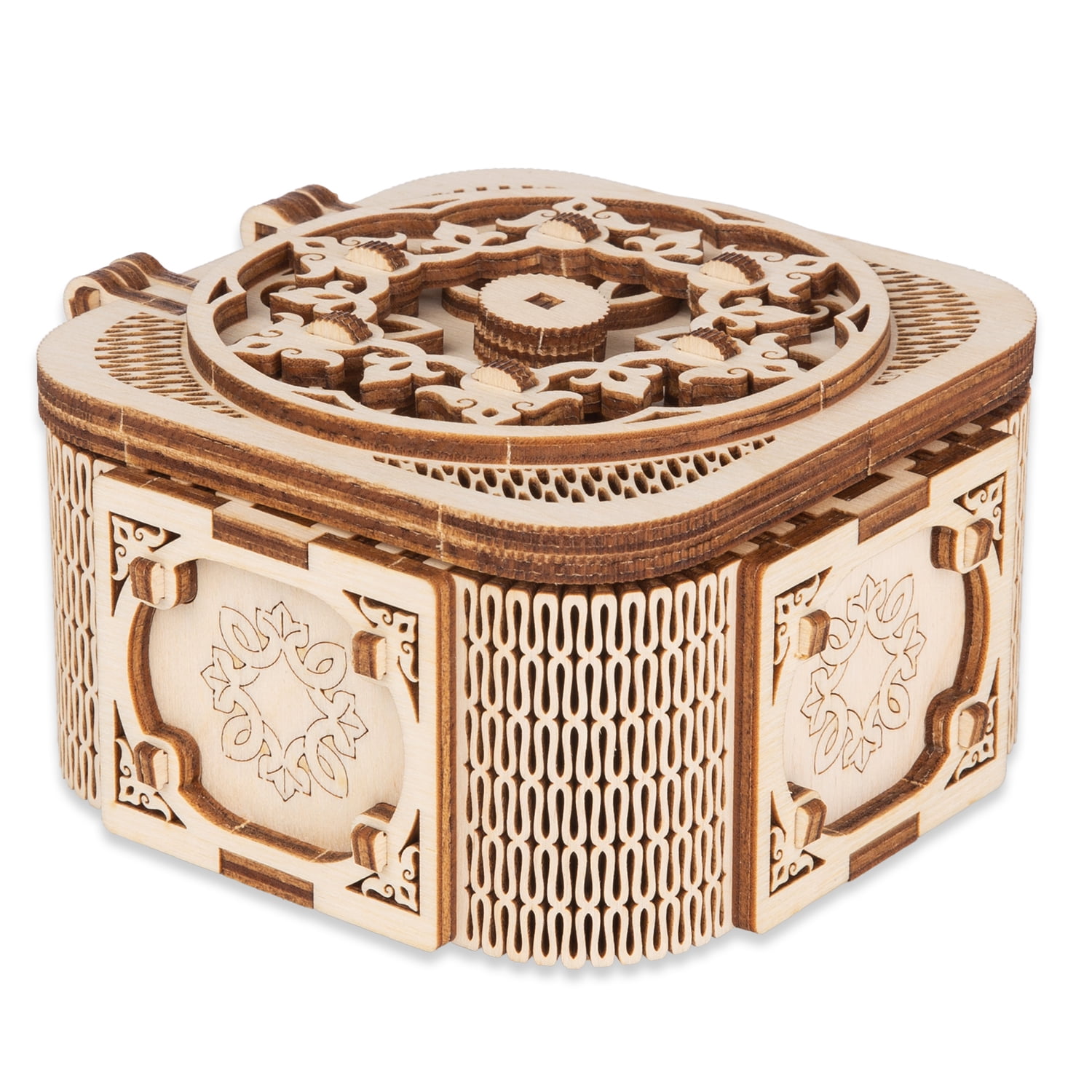 Canopus 3D Wooden Jigsaw Puzzle, Mini Music Box DIY Model Kit - Walmart.com