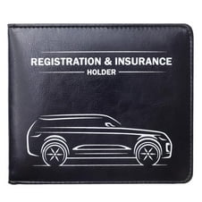 Shop Car Registration and Insurance Holders in Various Colors