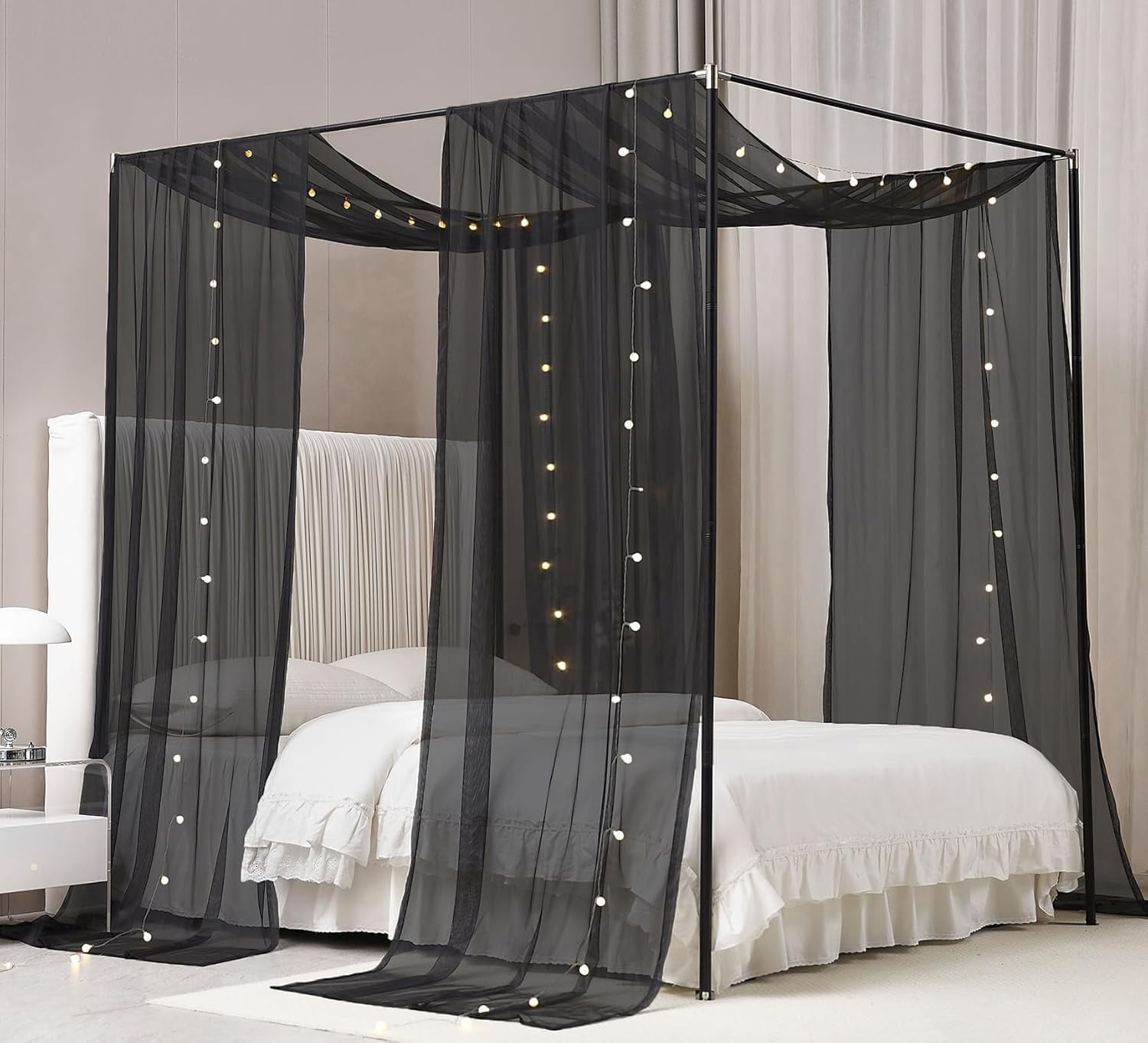 Canopy Curtains For Queen Bednull
