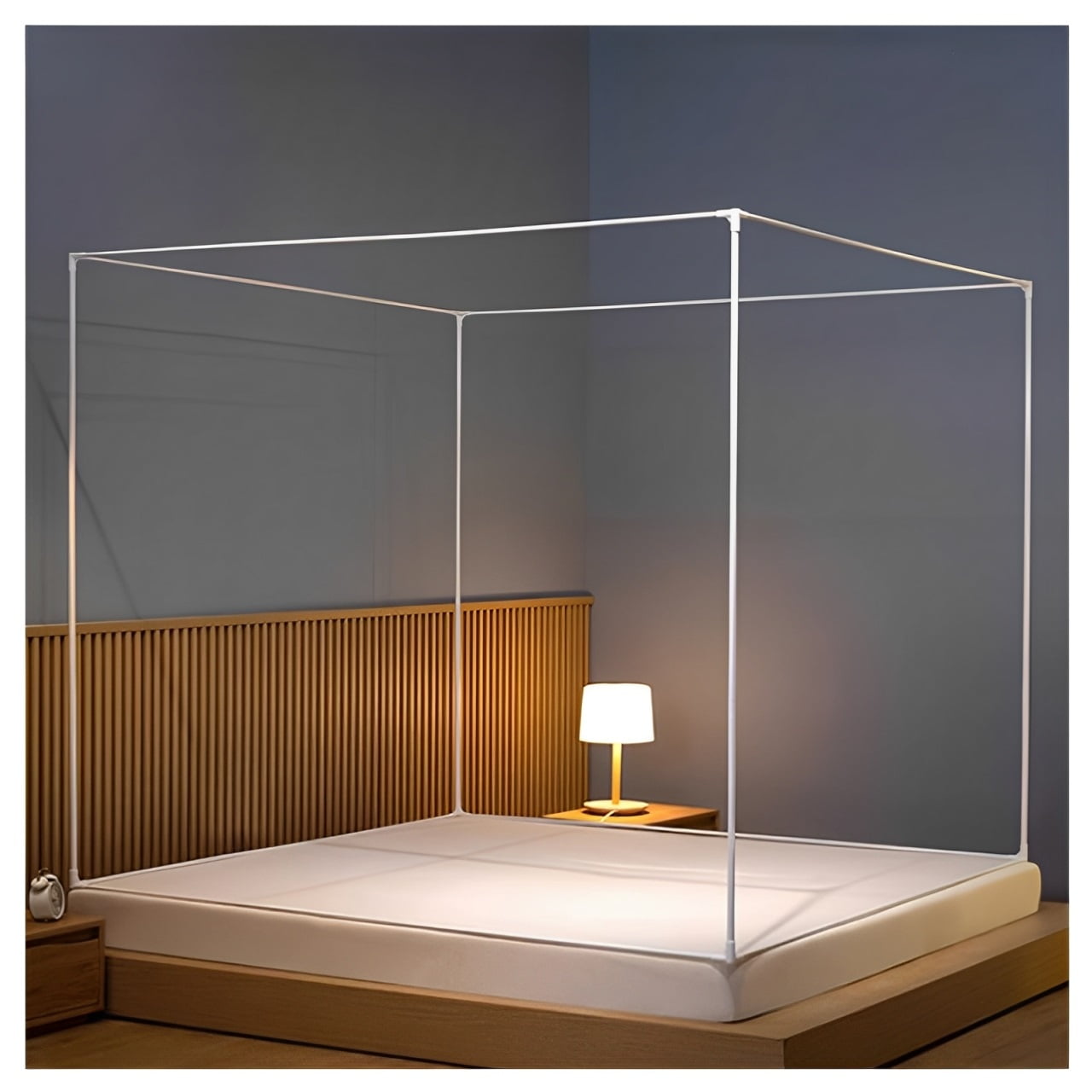 Canopy Bed Frame, Bed Mosquito Net Bracket, Bed Support Canopy, Bed ...
