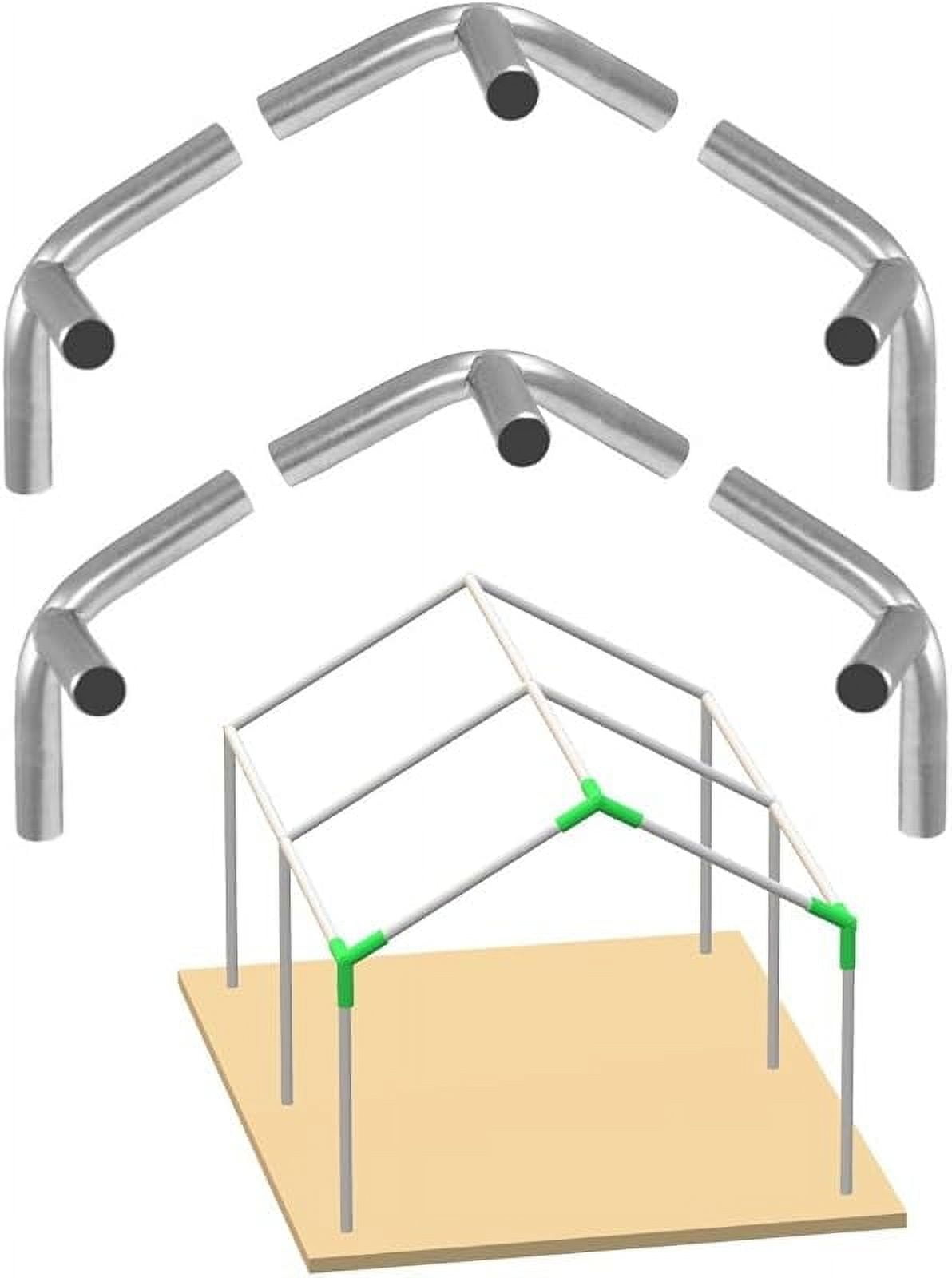 Canopy Fittings 1-3/8" High Peak Carport Connectors Set for Shelter ...