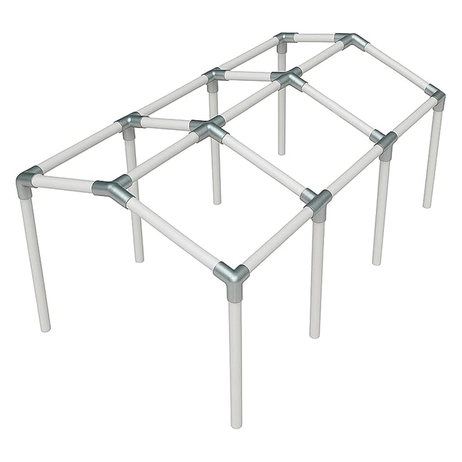 Canopy Fittings Kit 1-3/8" - 8 Leg Carport Connectors, Galvanized Steel ...