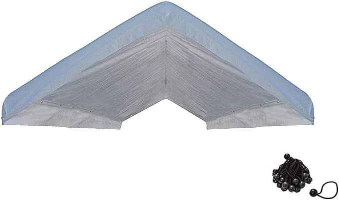 Canopy Roof Cover Valance Canopy Replacement Top (White) (10'x20 ...