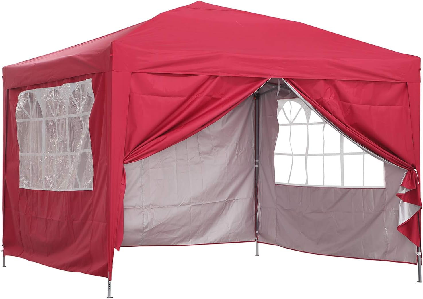 Canopy Tent 10'X10' Shelter Portable Outdoor Canopies With 4 Removable ...