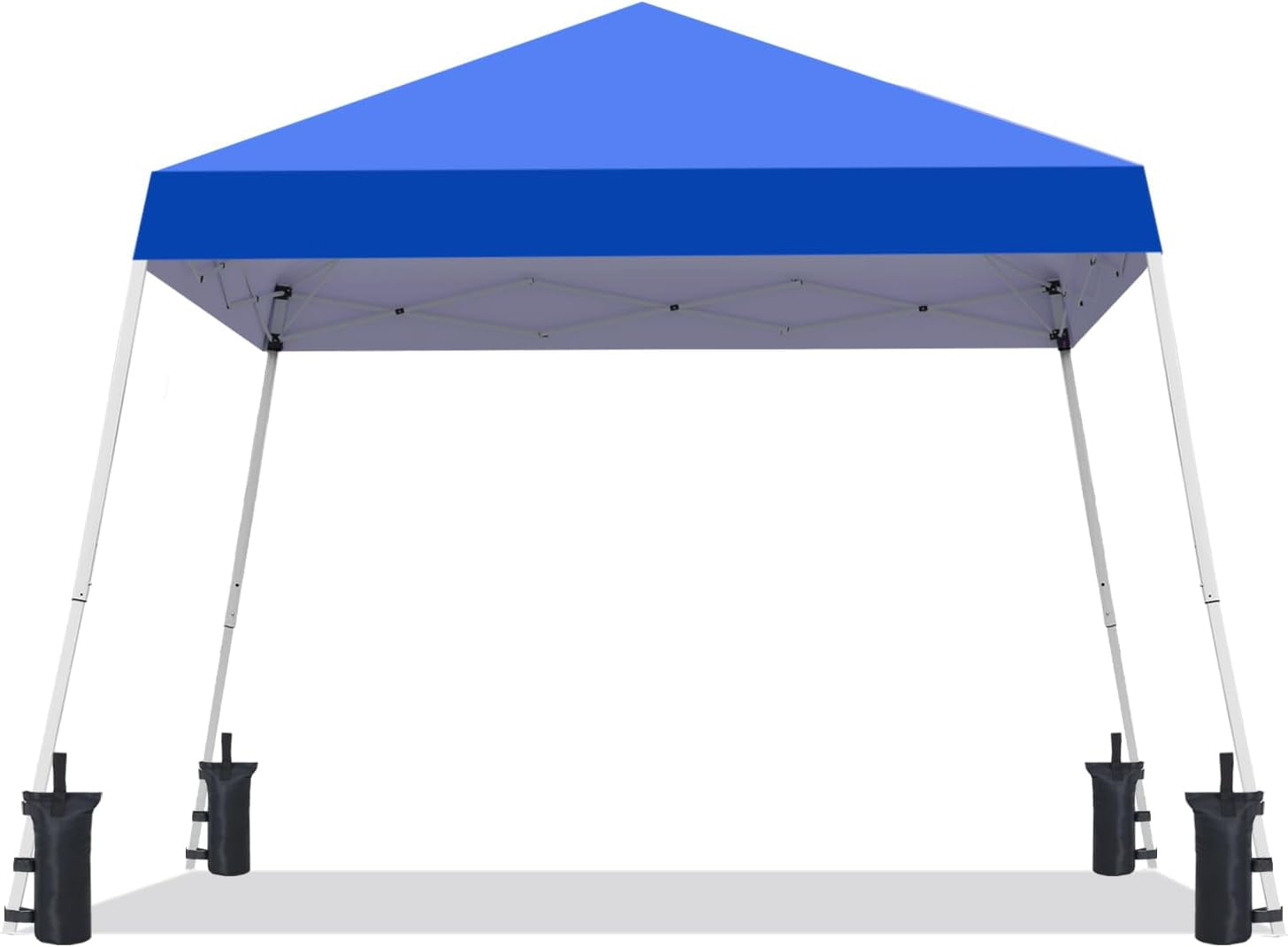 Canopy Tent, 10X10 FT Pop Up Canopy Outdoor Instant Tent Slant Legs ...