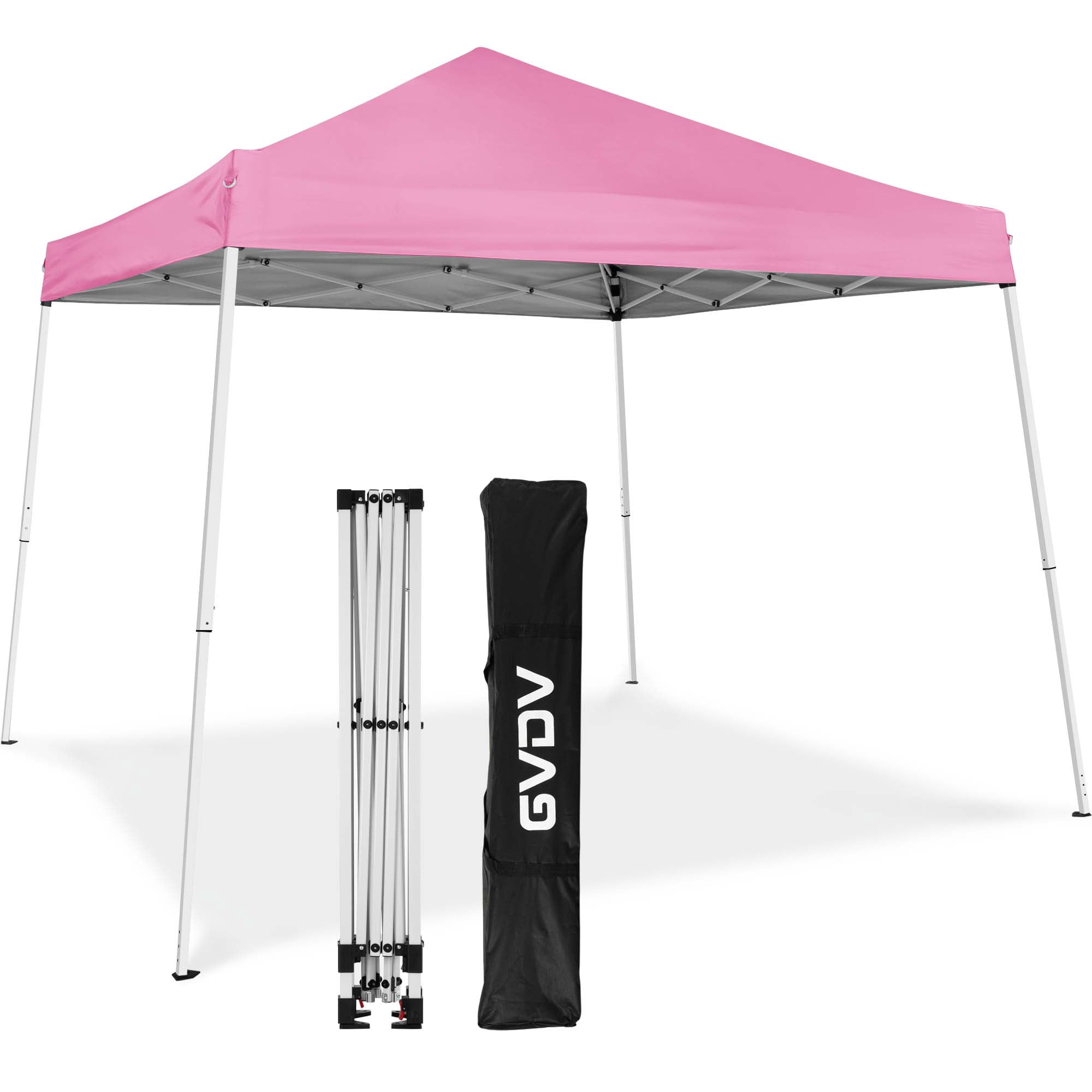 Canopy Tent, GVDV 10x10 ft Pop up Canopy, Outdoor Instant Gazebo Tent ...