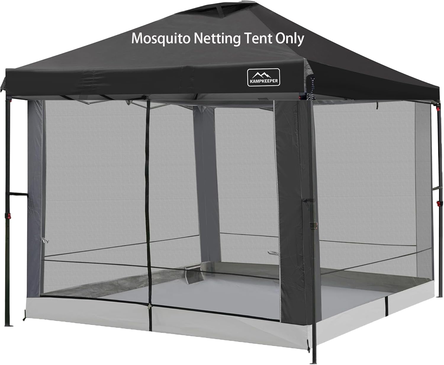 Canopy Universal Mosquito Netting Tent, Converts 10'x10' Canopy Gazebo ...