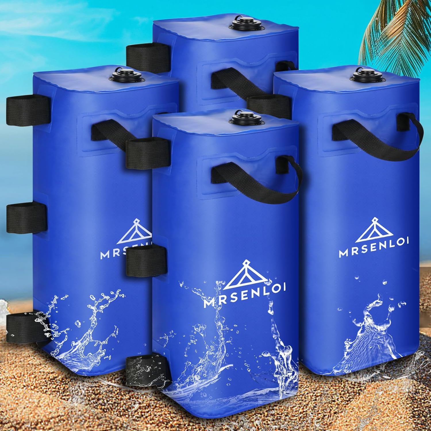 Canopy Water Weights Bag Set of 4, 220 LBS Gazebos Tent Water Weights ...