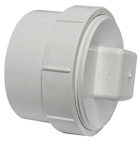 Canplas 193704AS PVC DWV FTG Cleanout Adapter with PL, White - Walmart.com