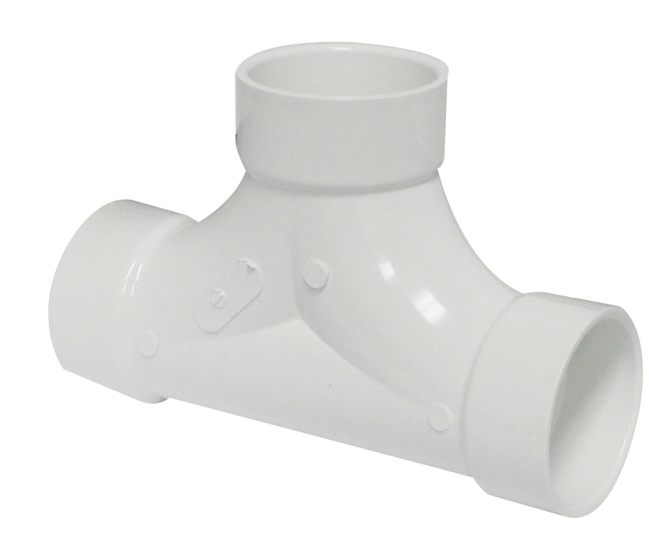 Canplas 193723 PVC DWV 2-Way Cleanout FTG, White - Walmart.com