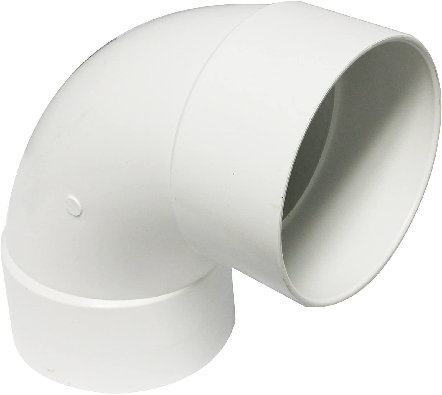 Canplas PVC Sew 6 1/4 Bend Long Turn Pipe - Durable White Polyvinyl ...