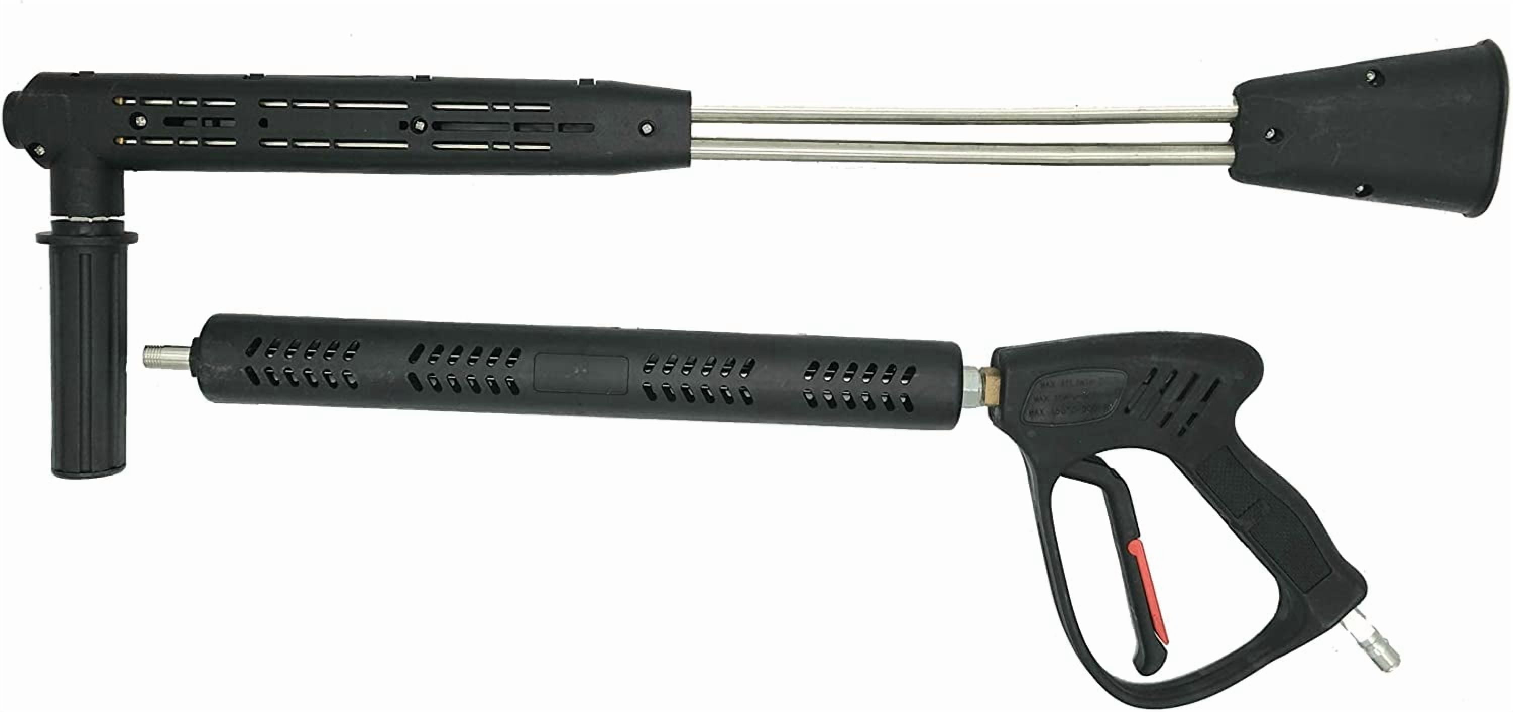 Canpump 40-in Dual Lance Wand w/Bent Tube, Spray Gun Included, 5000 psi ...