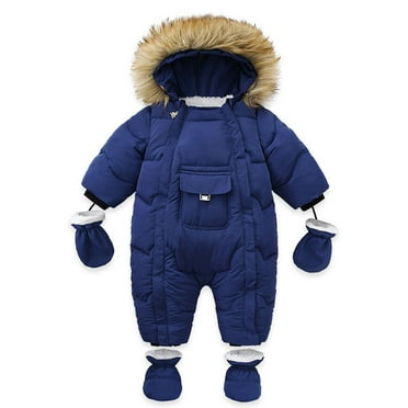 Youmylove Outerwear Romper Coat Warm Baby Jacket Snowsuit Girls Hooded Jumpsuit Girls Coat ...