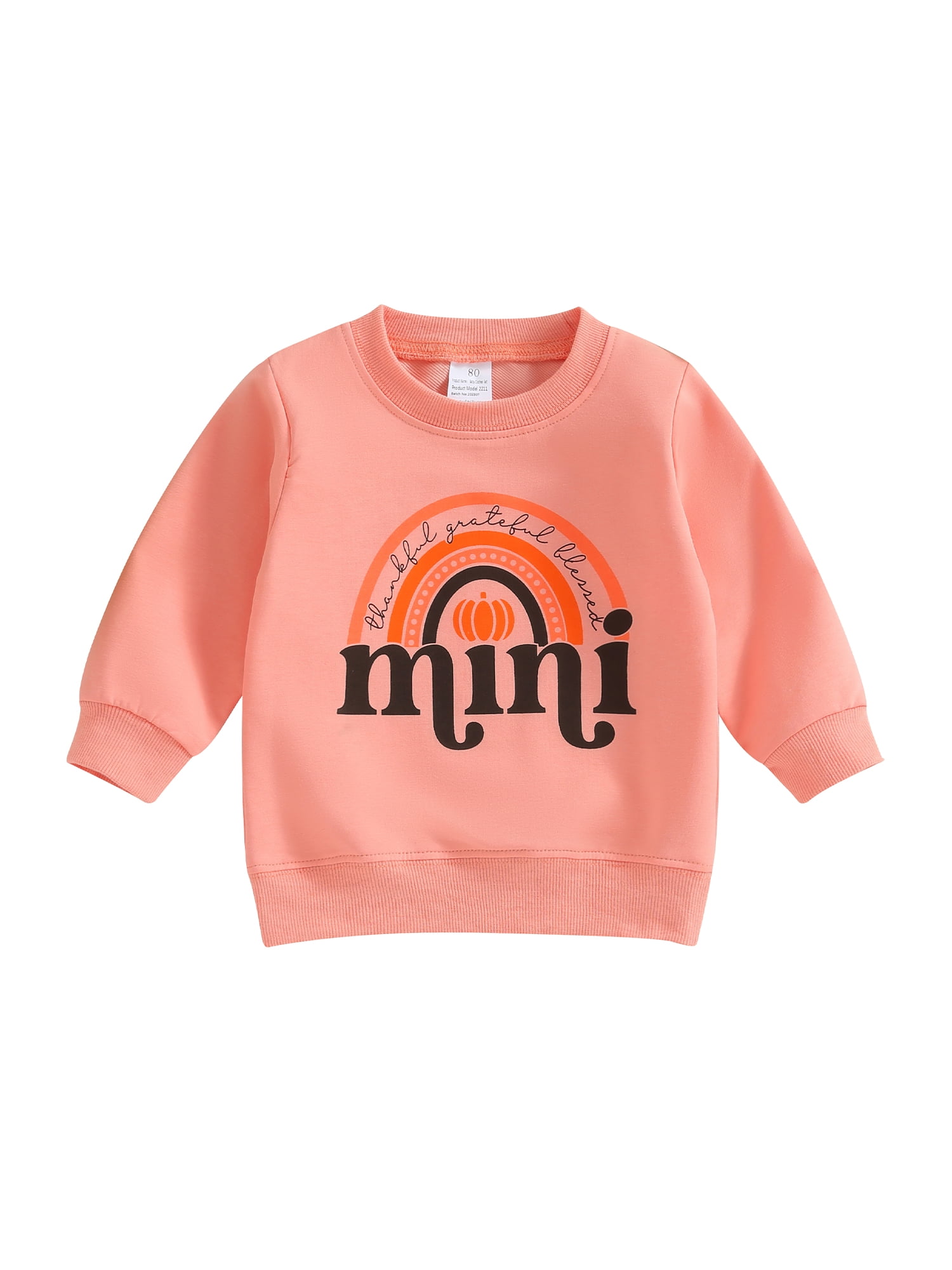 Canrulo Infant Toddler Baby Girl Boy Halloween Long Sleeve Letter ...