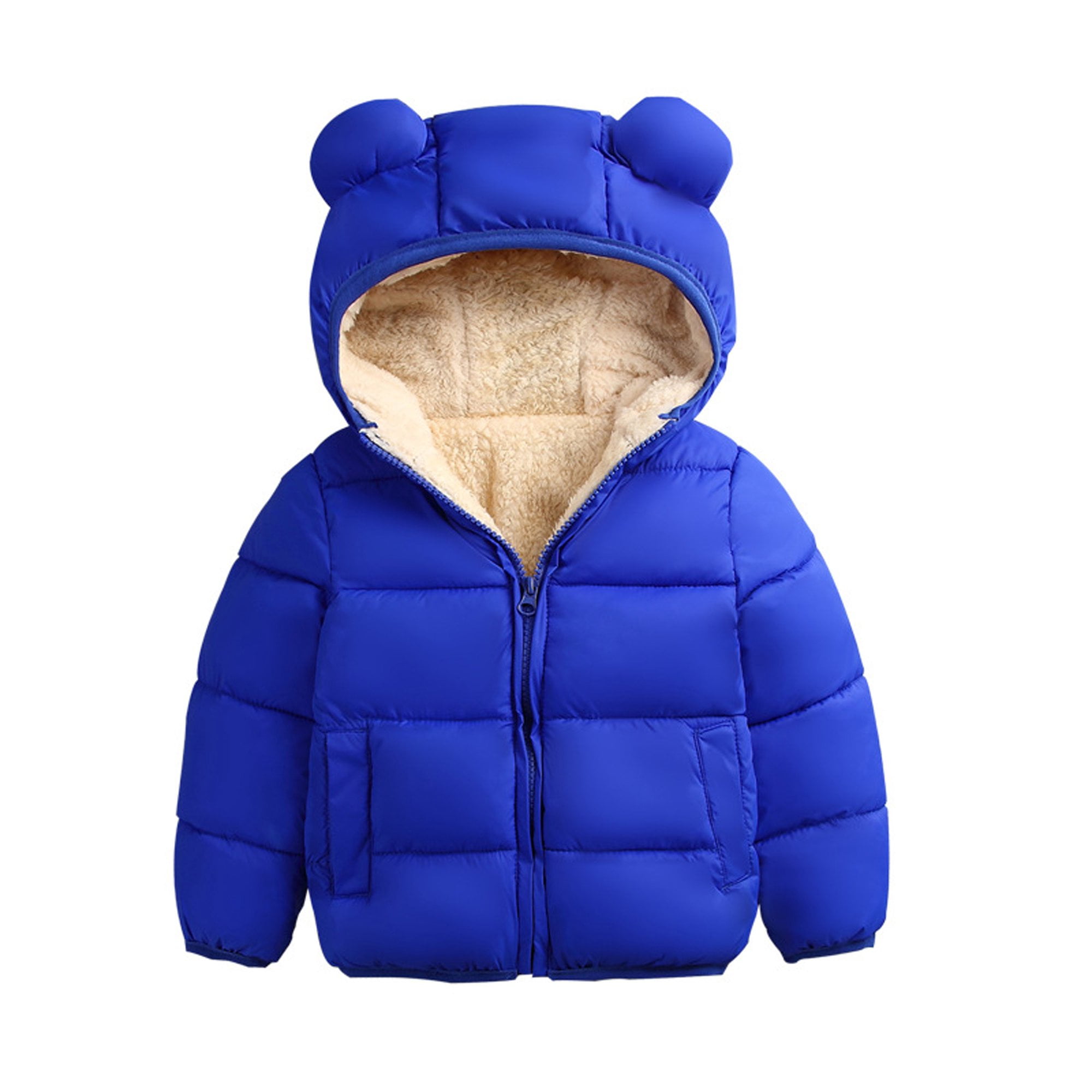 Canrulo Infant Toddler Kids Baby Boy Girl Bear Hooded Coat Winter Thick ...