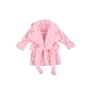 Spasilk Baby Hooded Terry Robe with Booties, Blue Plane Bath Set for ...