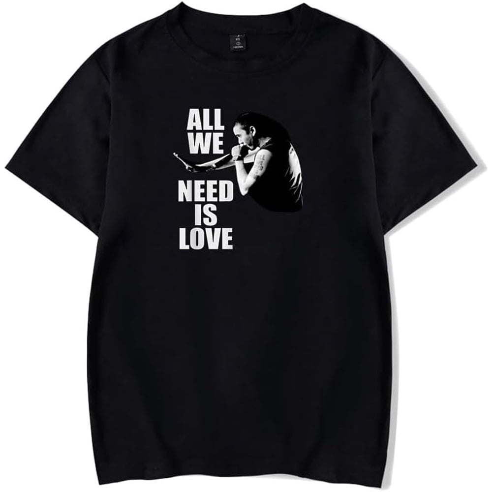 Canserbero Merch Summer New T-shirt men's and women's printed logo ...