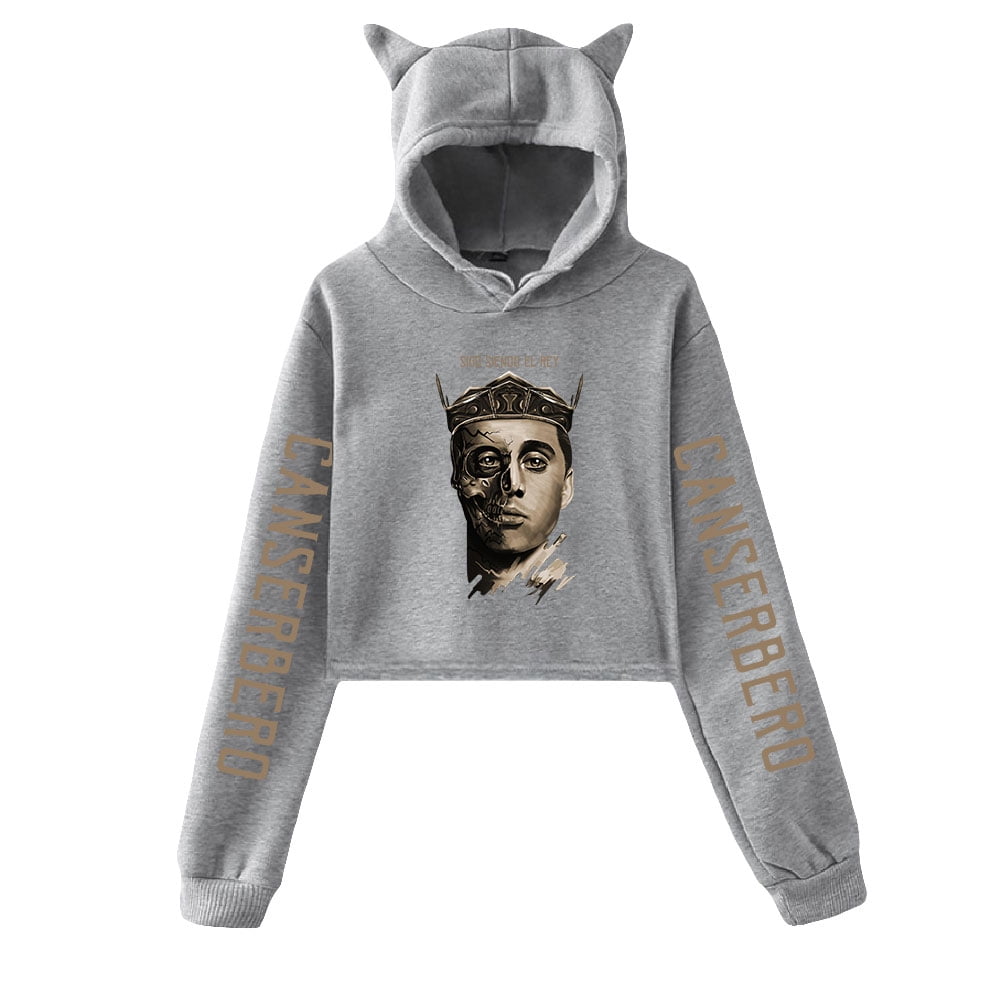 Canserbero Rapper Cat Ear Hoodie Sigo Siendo el Rey Album Merch Hoodie ...