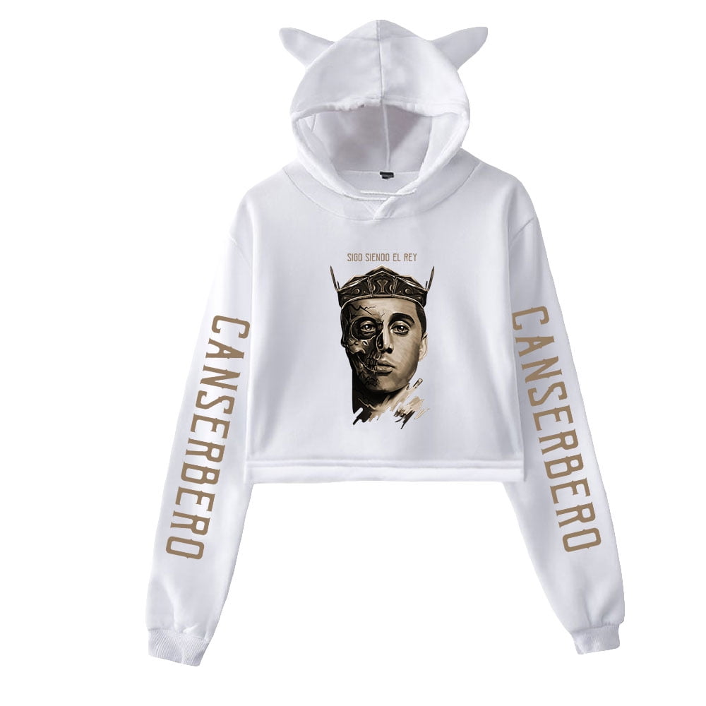 Canserbero Rapper Cat Ear Hoodie Sigo Siendo el Rey Album Merch Hoodie ...