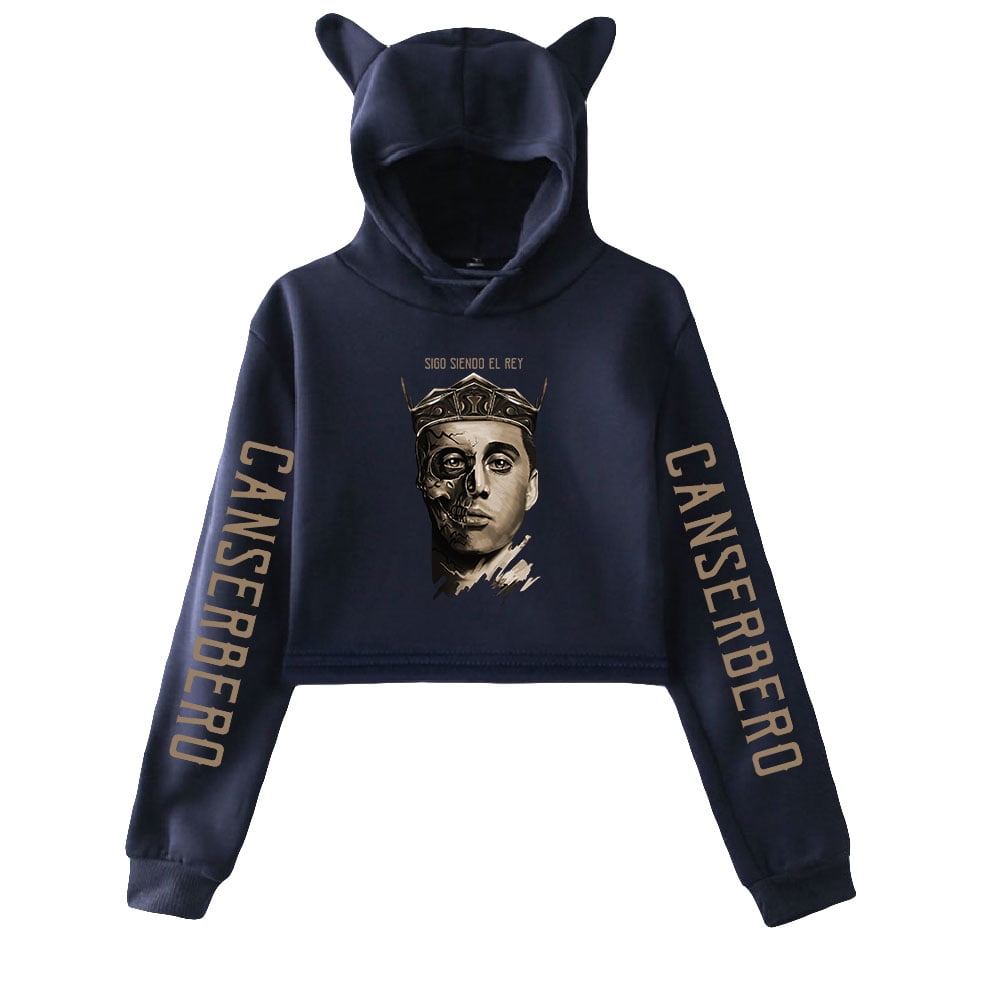 Canserbero Rapper Cat Ear Hoodie Sigo Siendo el Rey Album Merch Hoodie ...