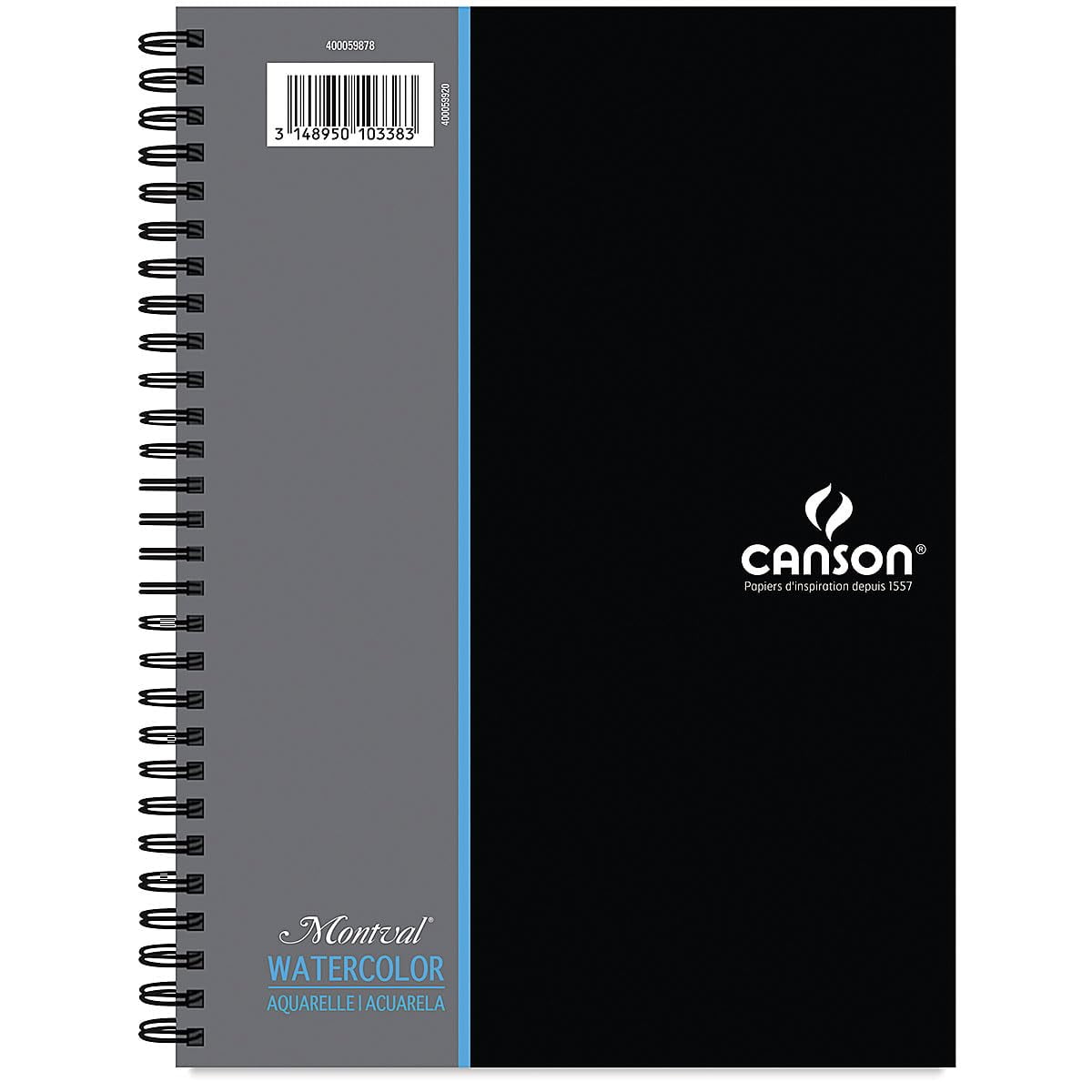 Canson Artist Series Watercolor Paper, Wirebound Pad, 5.5x8.5 inches ...