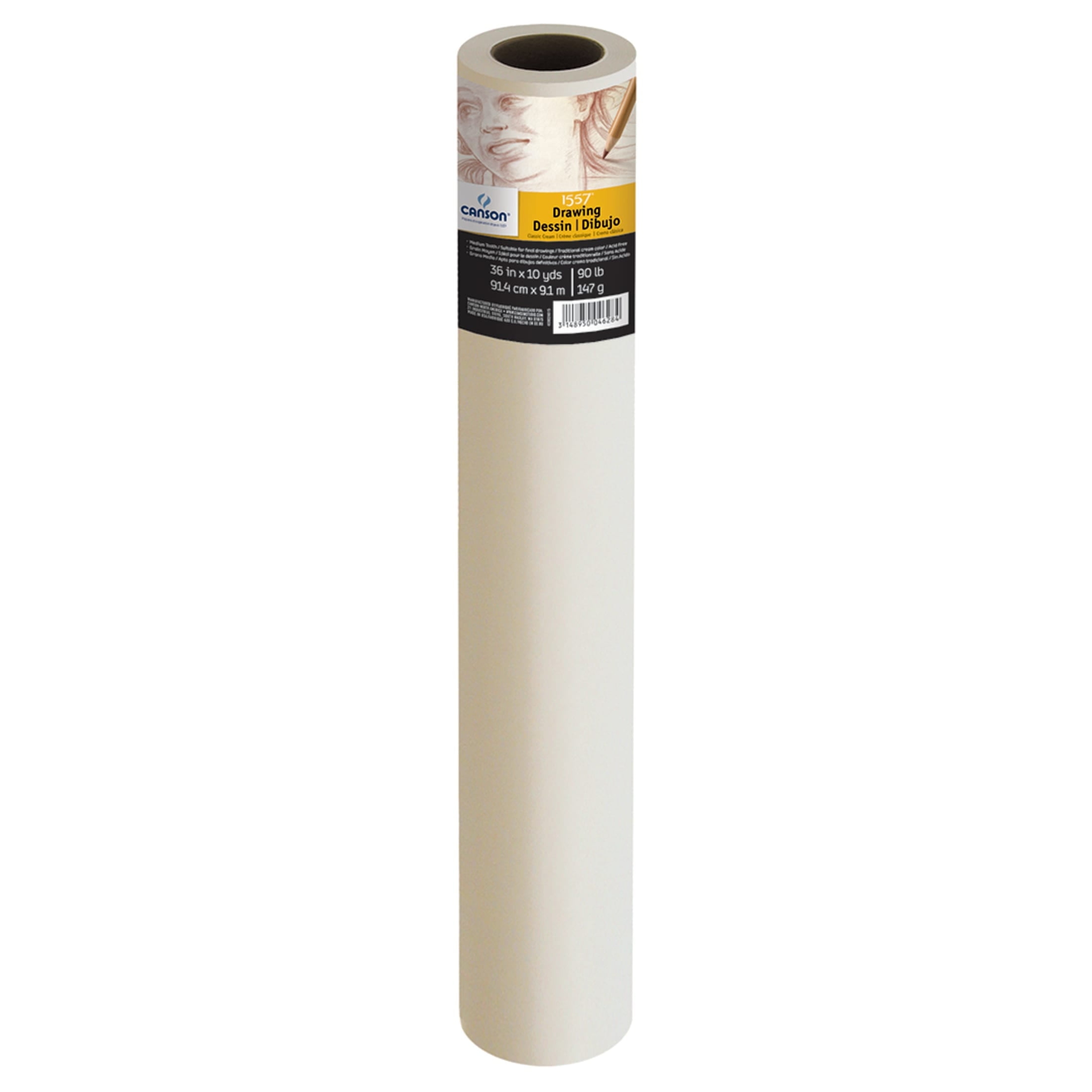 Canson Classic Cream Drawing Roll, 36in x 10 yds. - Walmart.com