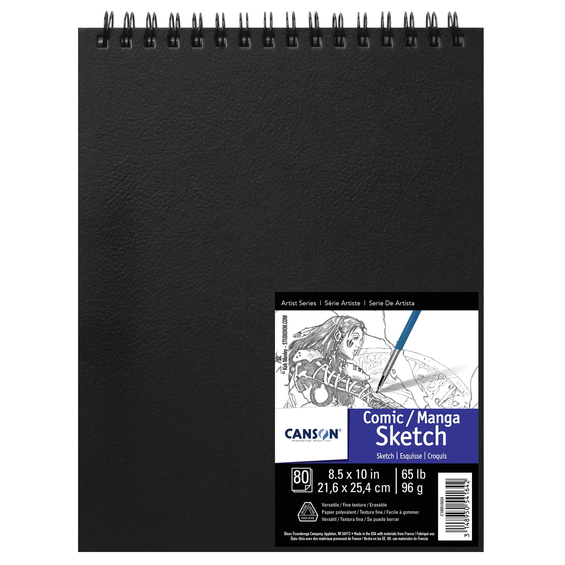 Canson Fanboy Comic / Manga Artist's Sketch Book, 8.5in x 11in ...