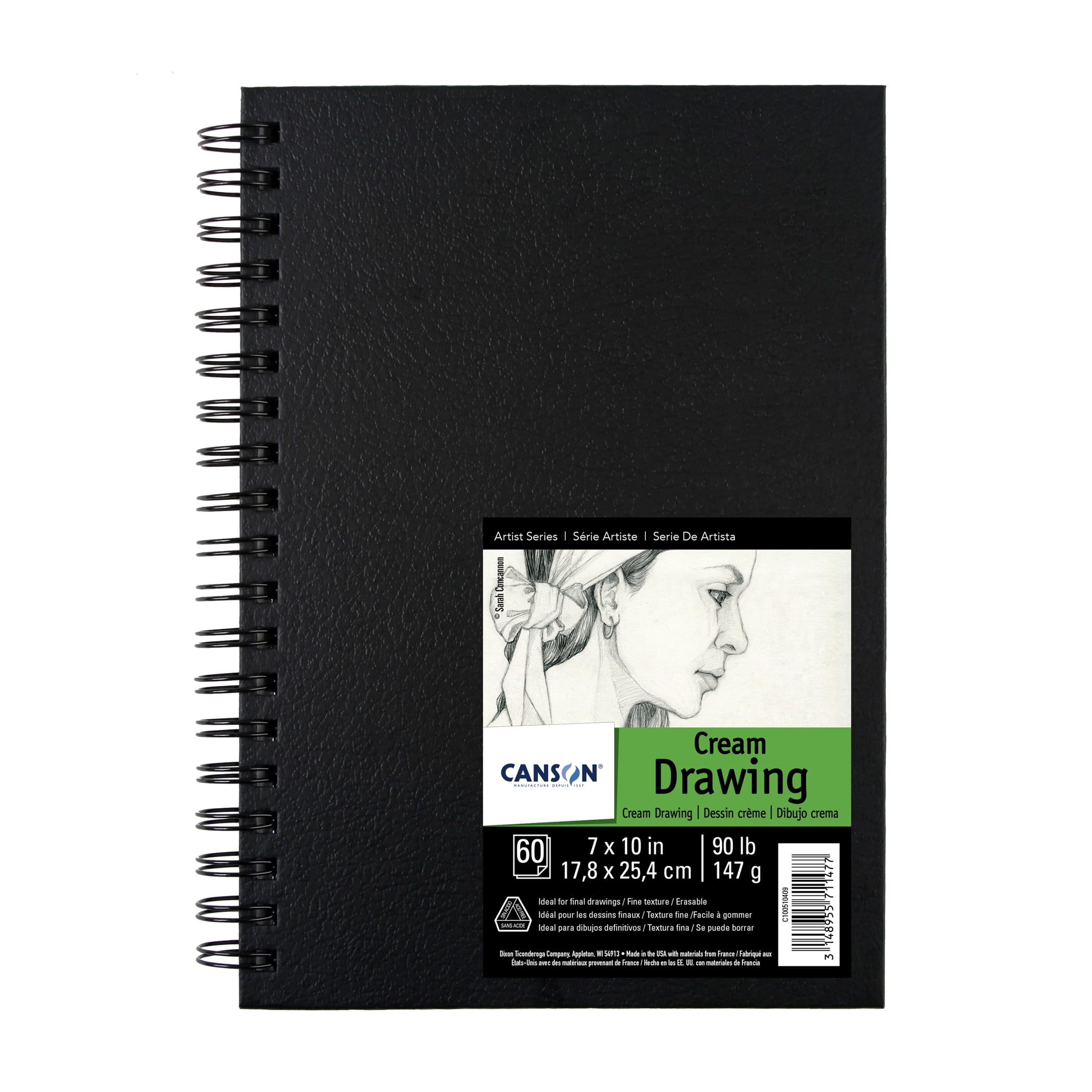 Canson Field Drawing Book, 7" x 10" - Walmart.com
