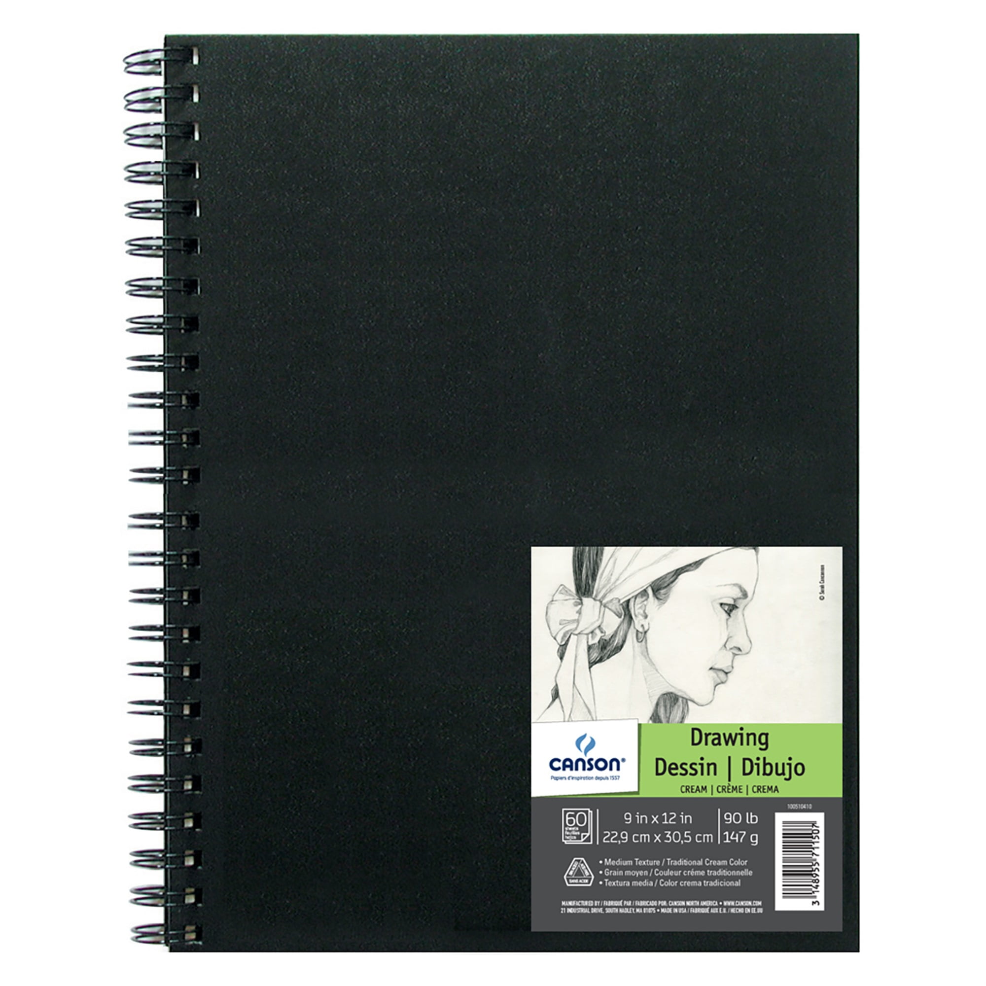 Canson Field Drawing Book, 9in x 12in, 60/Sheets - Walmart.com