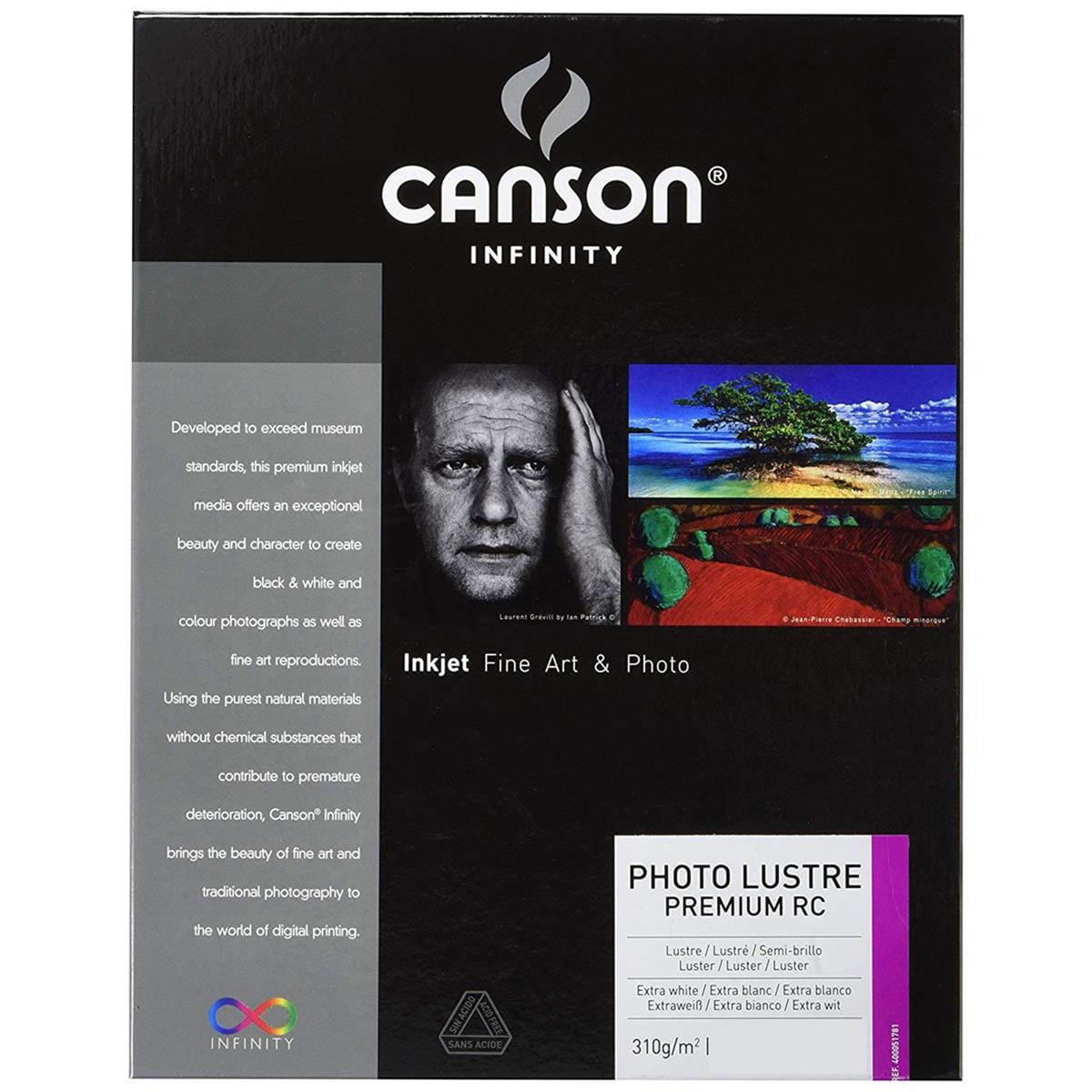 Canson Infinity Infinity Photo Lustre Premium RC 310gsm Inkjet Paper ...