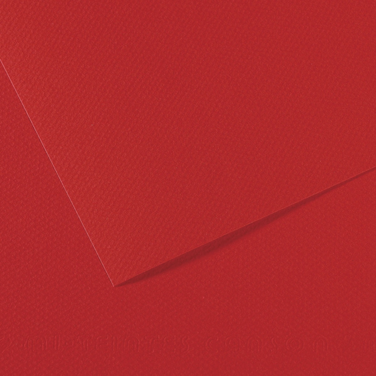 Canson Mi-Teintes Drawing Papers - 8-1/2" x 11", Bright Red, 25 Sheets ...