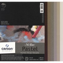 Canson Mi-Teintes Paper Pad, 9" x 12", Assorted Colors - Walmart.com