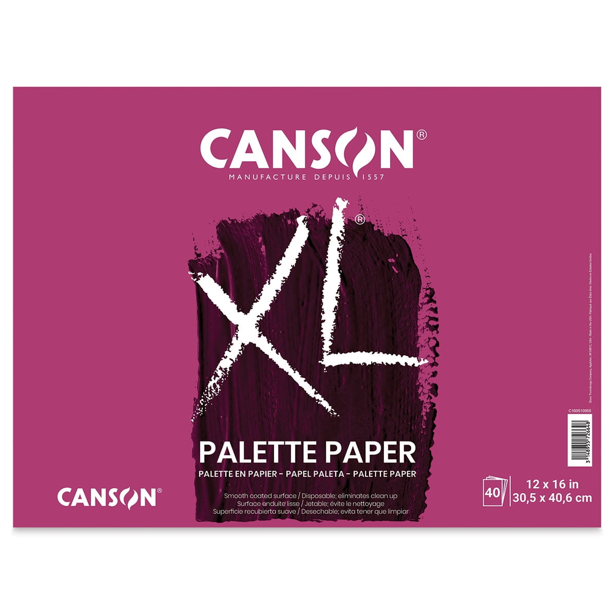 Canson XL Disposable Palette - 12" x 16", 40 Sheets - Walmart.com