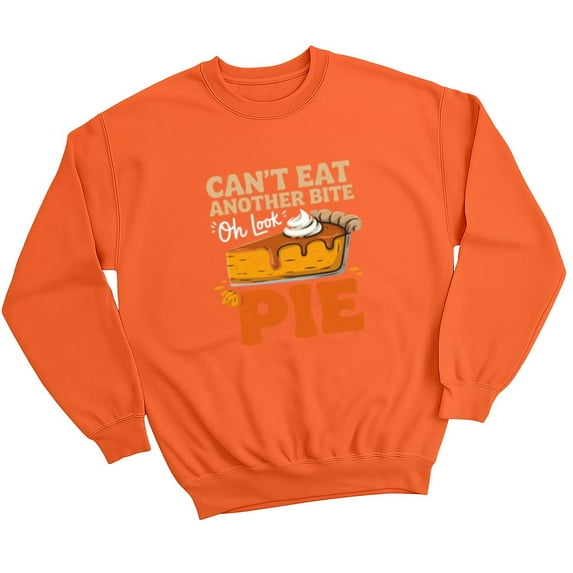 Cant Eat Another Bite Oh Look Pie Funny Turkey Day Graphic Print ...