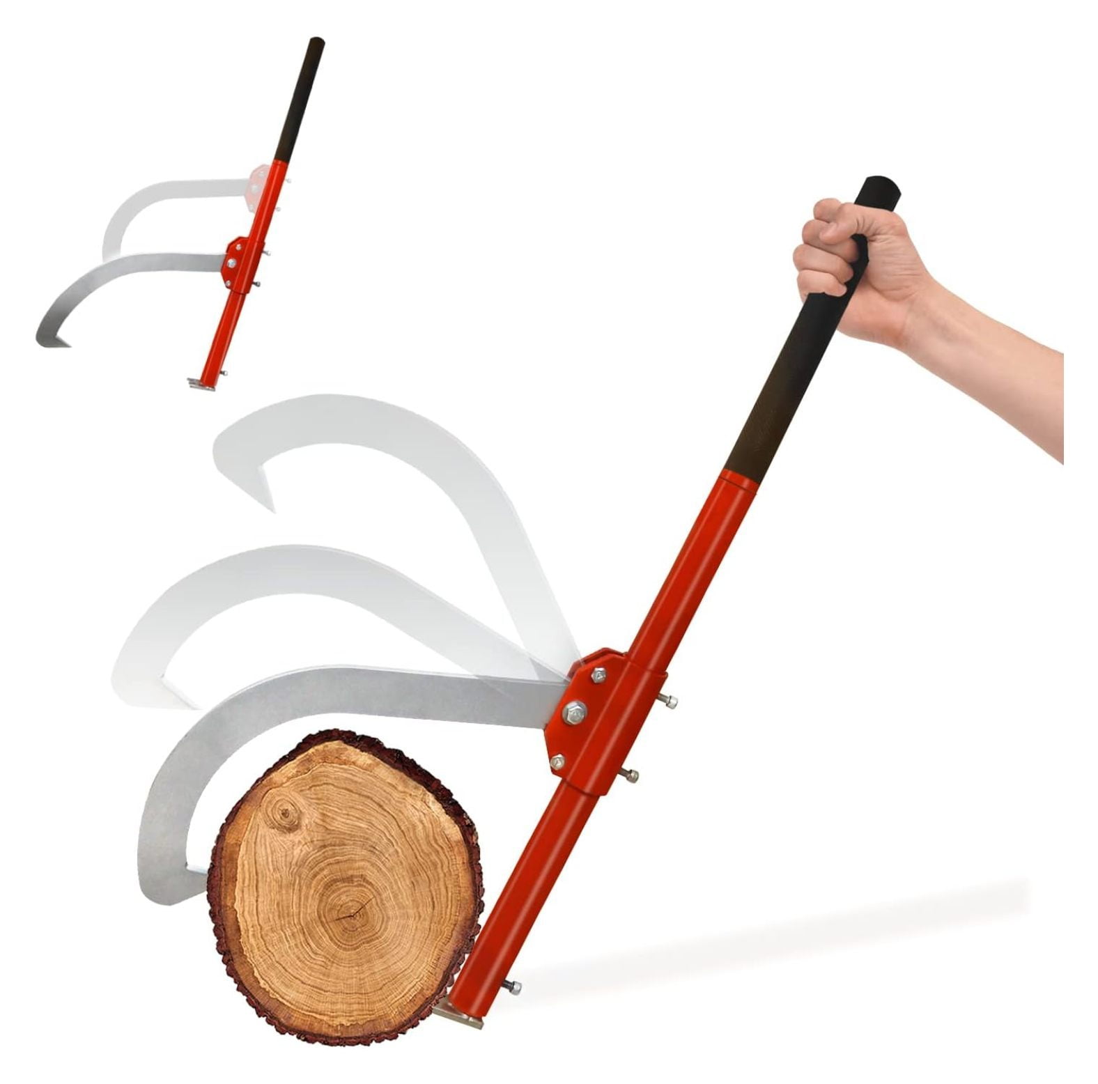 Cant Hook 28" - Log Tool - Steel Cant Hook for Logs with Adjustable ...