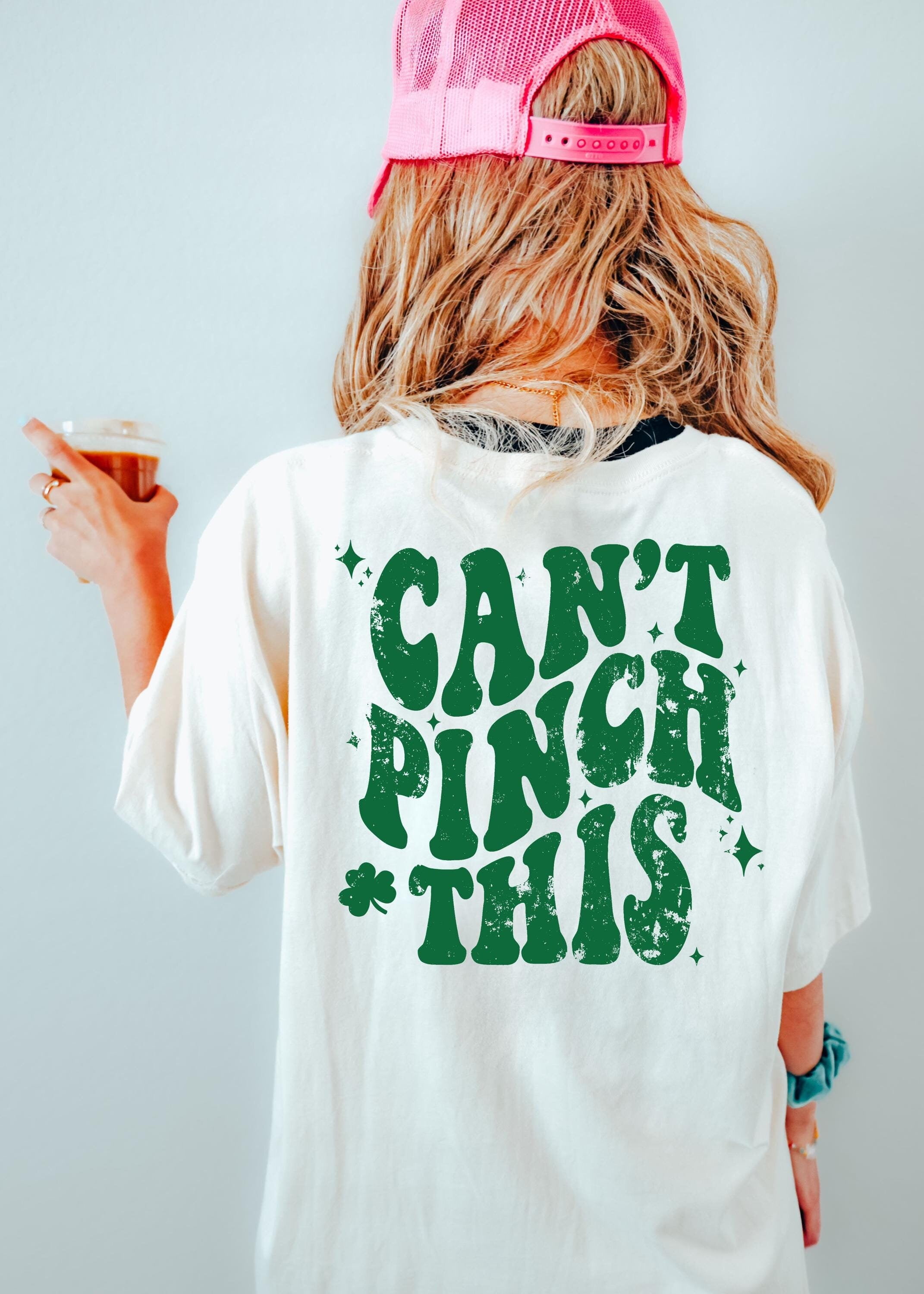Cant Pinch This St Pattys Day Lucky Crewneck, Cute Teacher St Patricks ...