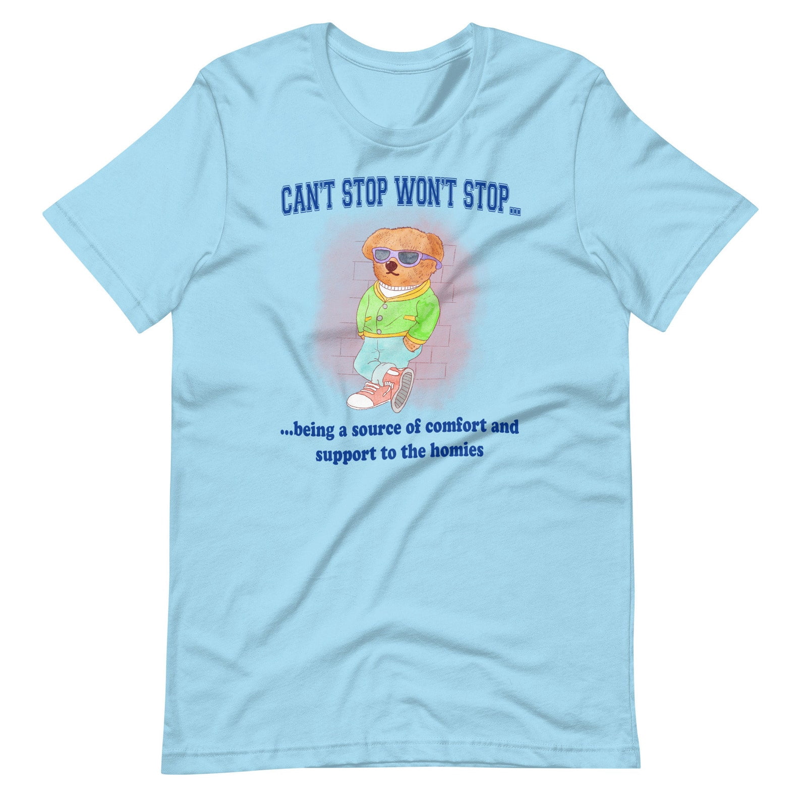 Cant Wont Stop T-Shirt Funny Quote Graphic Tee, Casual Humor Shirt ...