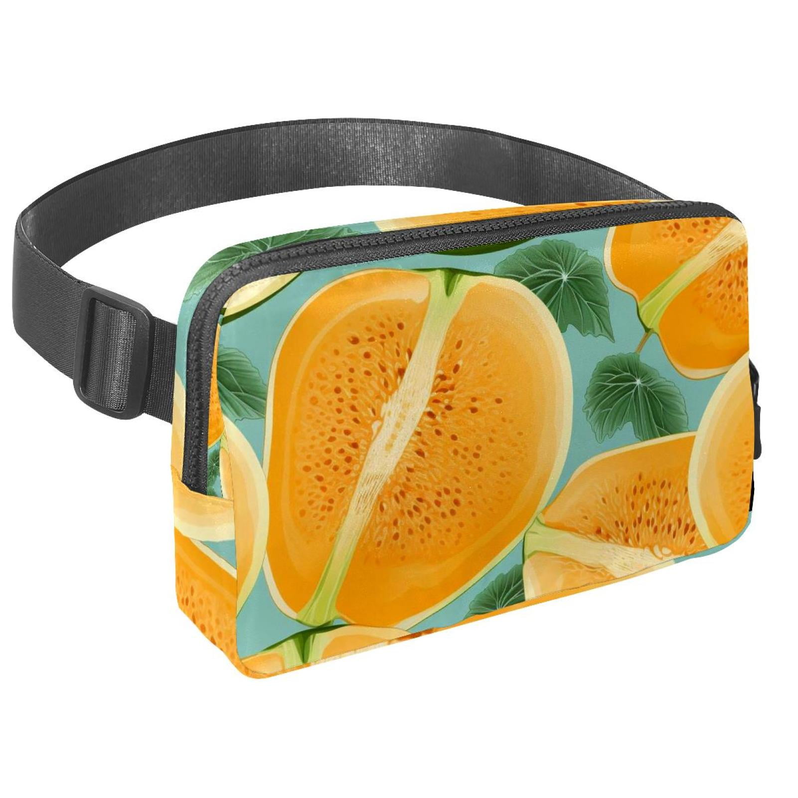 Cantaloupe Adjustable Lightweight Waist Packs Crossbody Belt Bag ...