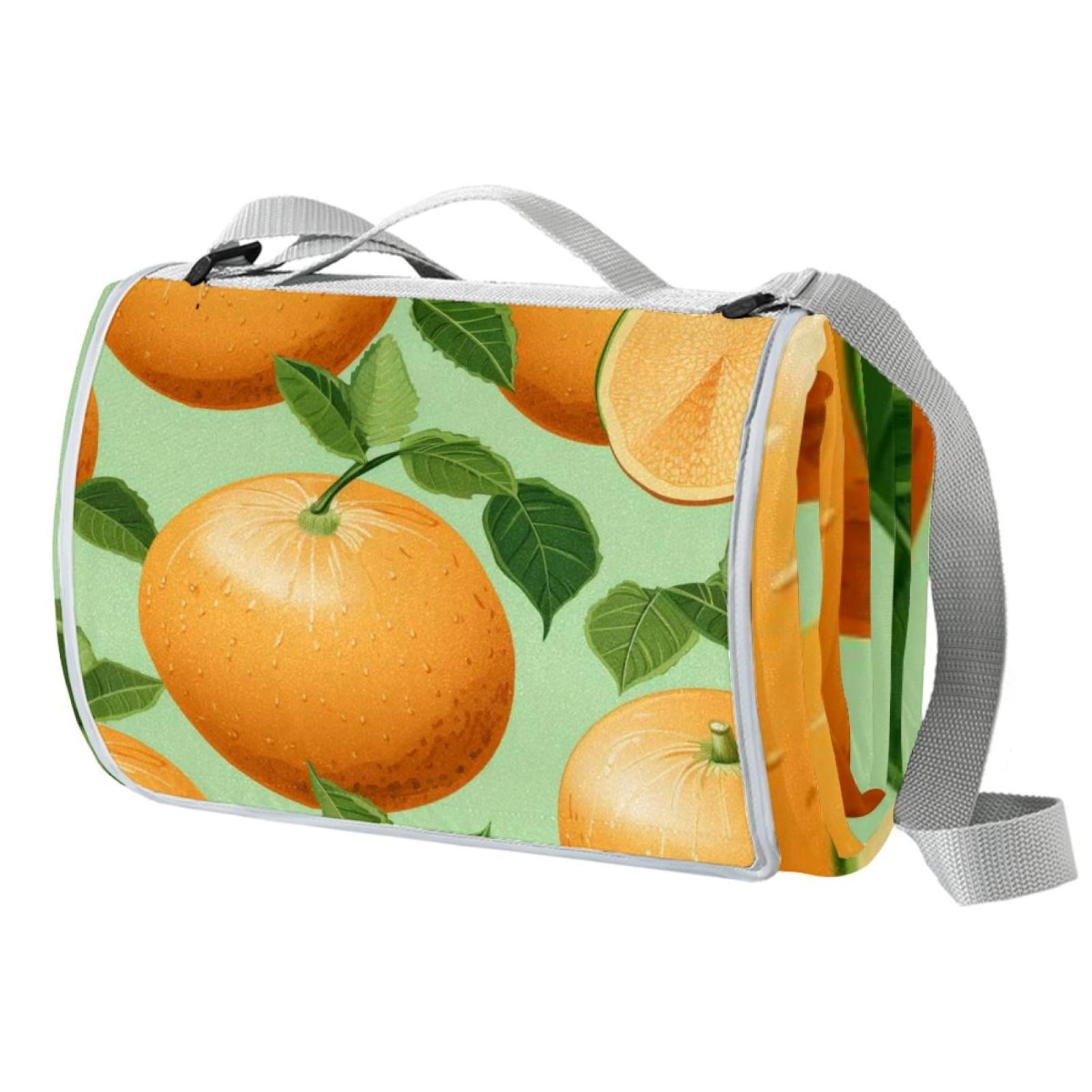 Cantaloupe Canvas Picnic Mat for Outdoor Activities - Waterproof and ...