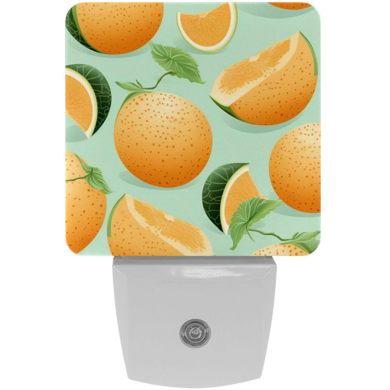 Cantaloupe LED Square Night Lights - Bedside Lighting Solution for a ...