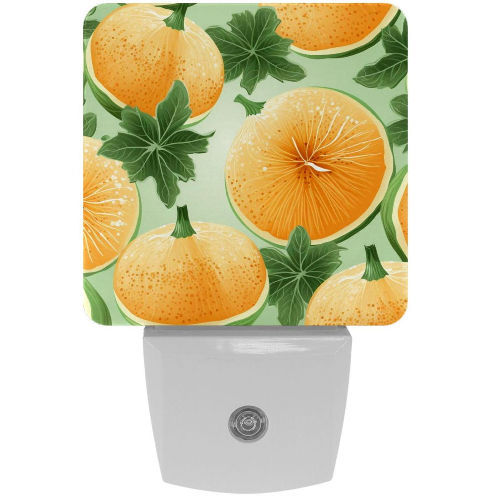 Cantaloupe LED Square Night Lights with Motion Sensor - Modern and ...