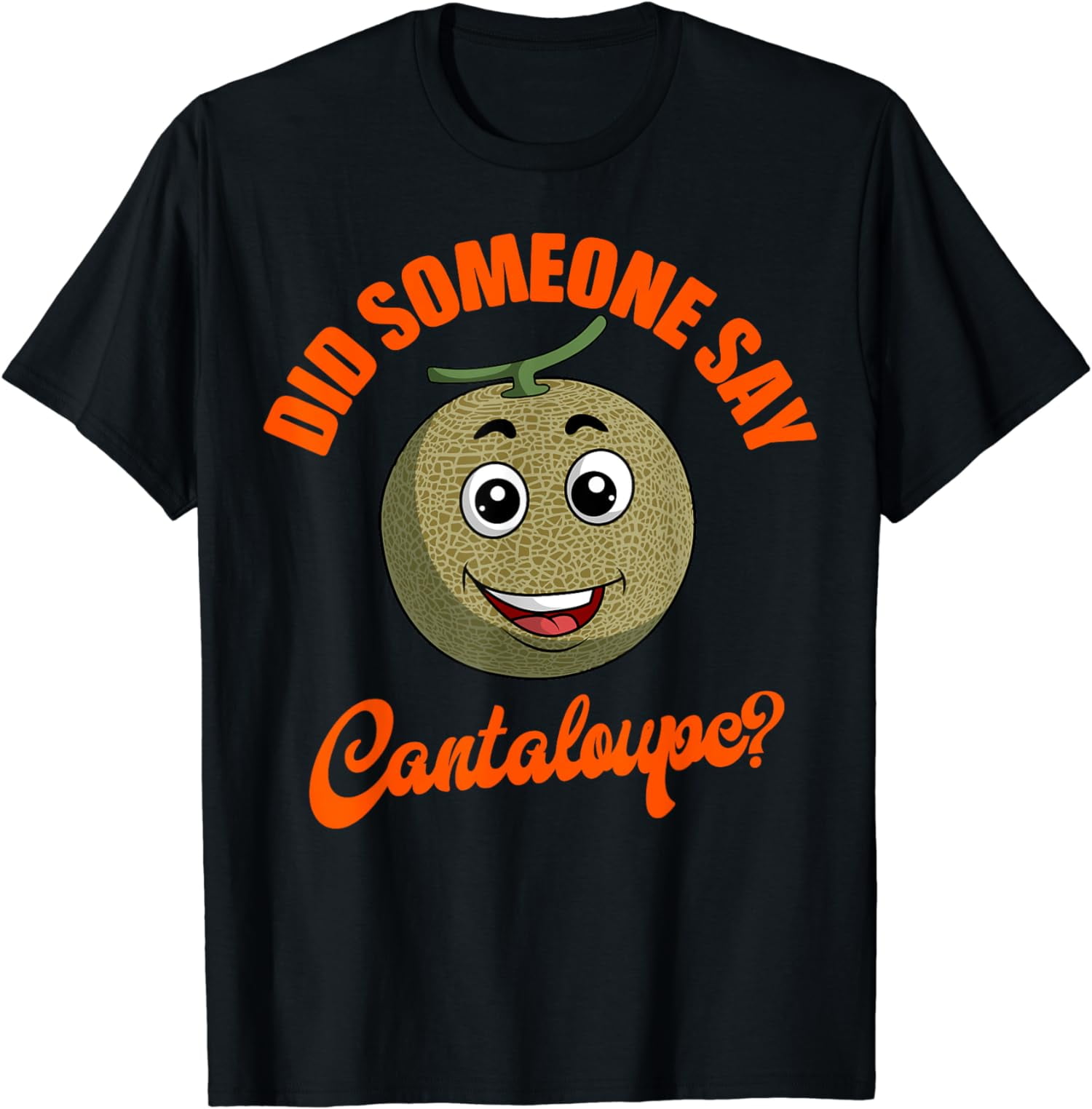 Cantaloupe Muskmelon Farmer Fruit Lover Sweet Melon Planter T-Shirt ...