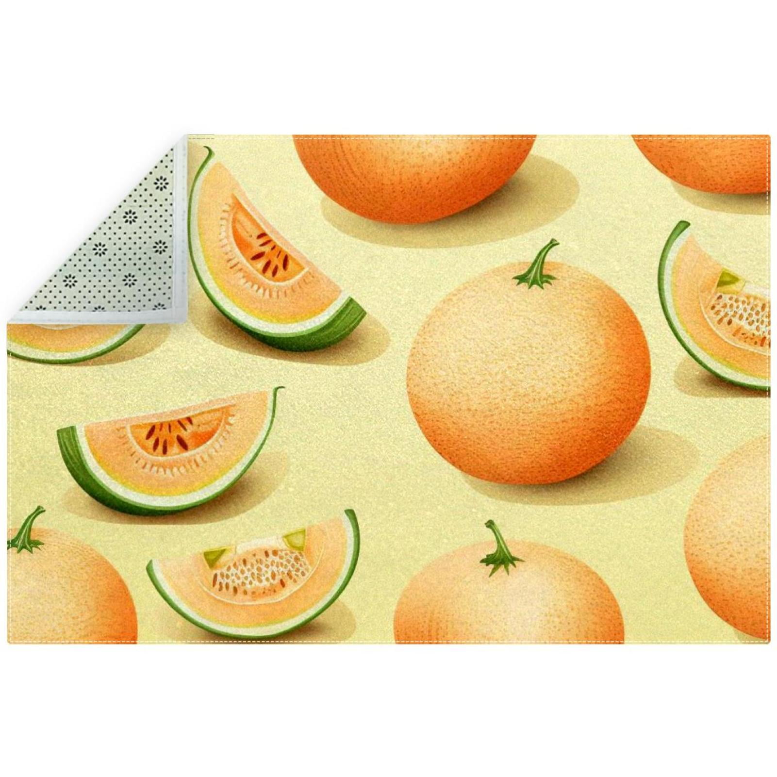 Cantaloupe Polyester Indoor Mat for Comfort and Style - Home or Office ...