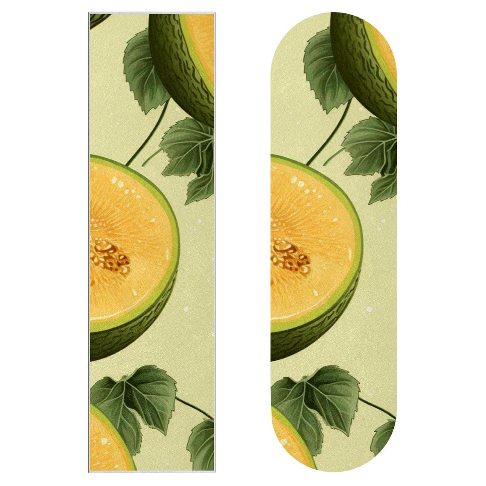 Cantaloupe Skateboard Stickers Pack of Two | Emery Surface with PVC ...