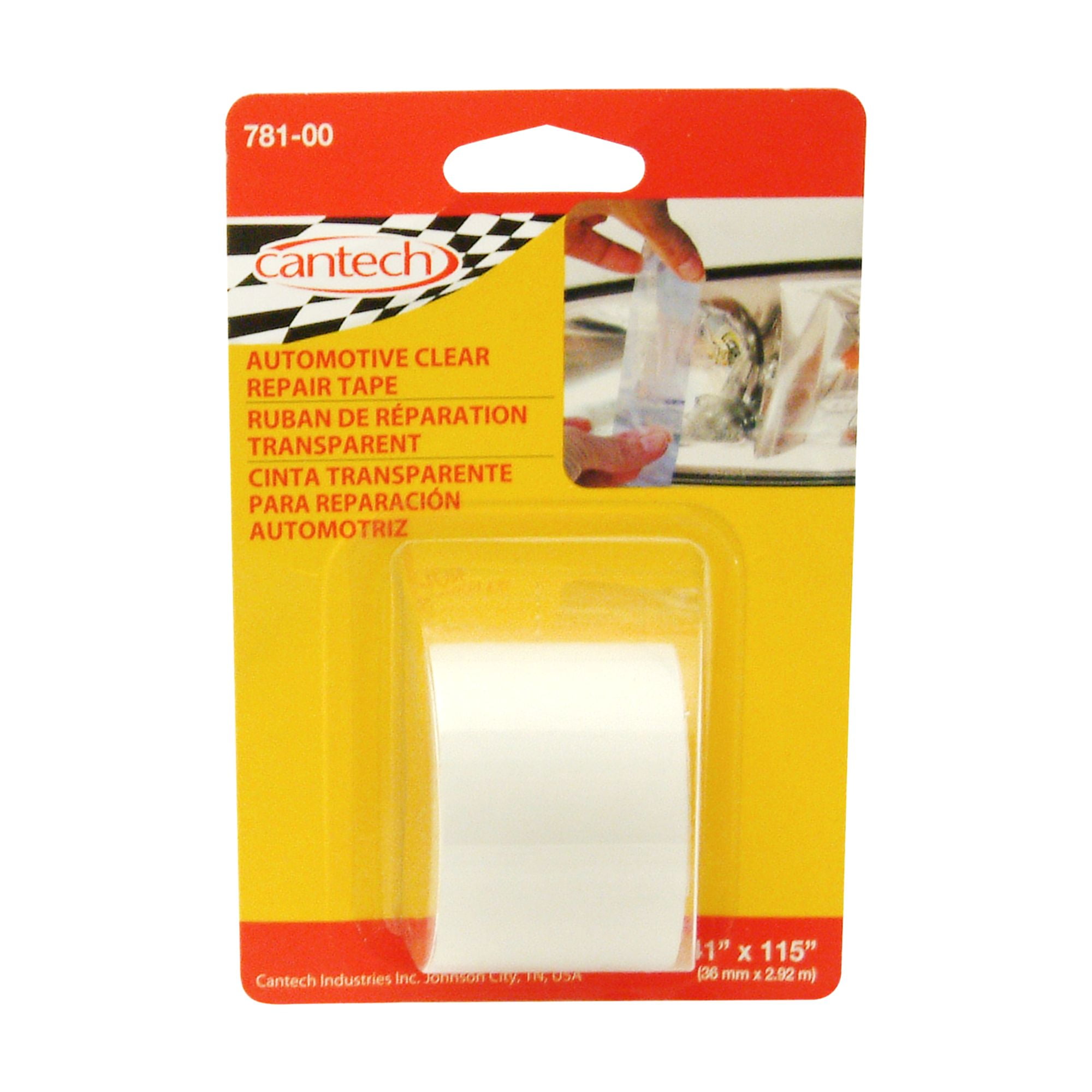 Cantech Automotive Lens Tape (781): 1-1/2 in. x 60 in. (Clear ...
